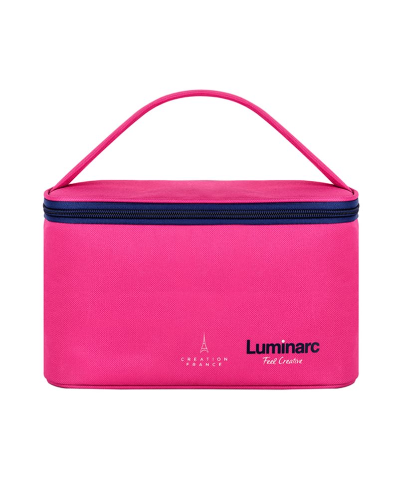 контейнер LUMINARC PURE BOX ACTIVE /НАБОР/прям./380+820+1220 мл+pink ...